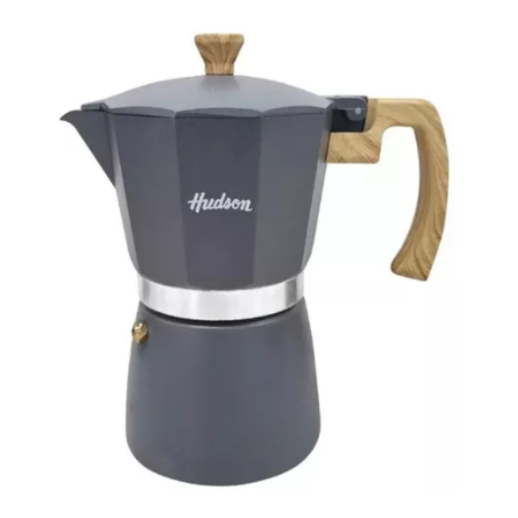Cafetera Hudson Aluminio Tipo Italiana 9 Tazas Inducción – Verde ...