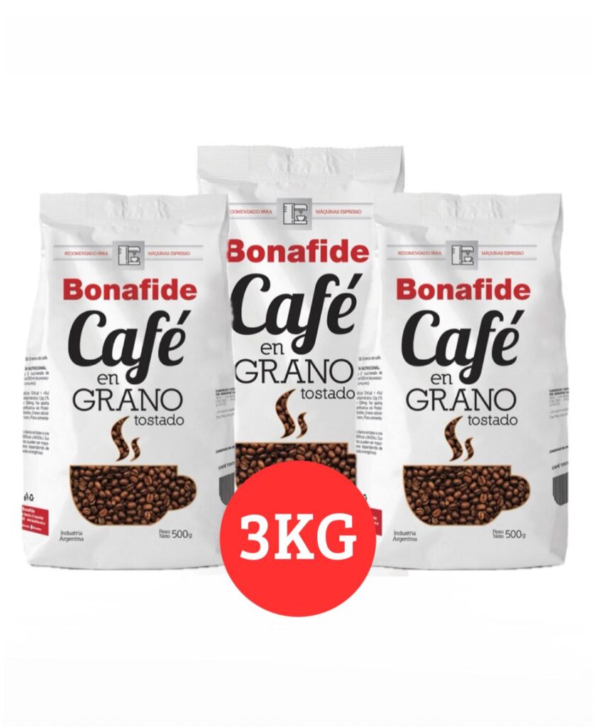 Café en grano Blanco Tostado x 3kg – Bonafide Shop