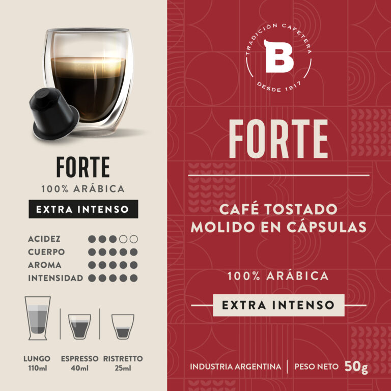 Cápsulas Nespresso Forte – Bonafide Shop